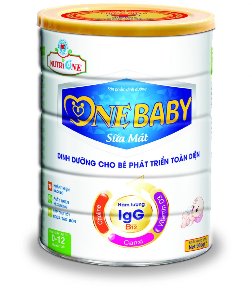 Sữa One Baby dinh dưỡng giúp bé phát triển toàn diện